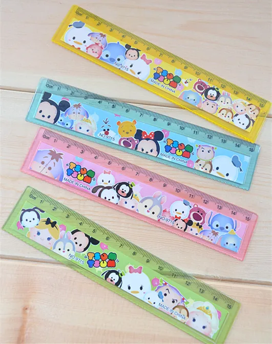 Best Sale 15cm tsum tsum Mickey Minnie cartoon ruler student ruler ...