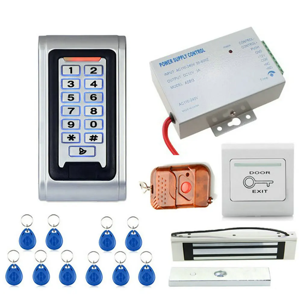 Metal Waterproof Rfid Keypad Door Access Control System Kit With ...