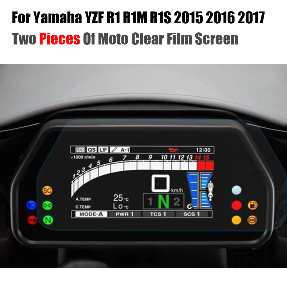 Cluster-Scratch-Protection-Film-Screen-Protector-TPU-For-Yamaha-YZF-R1 ...