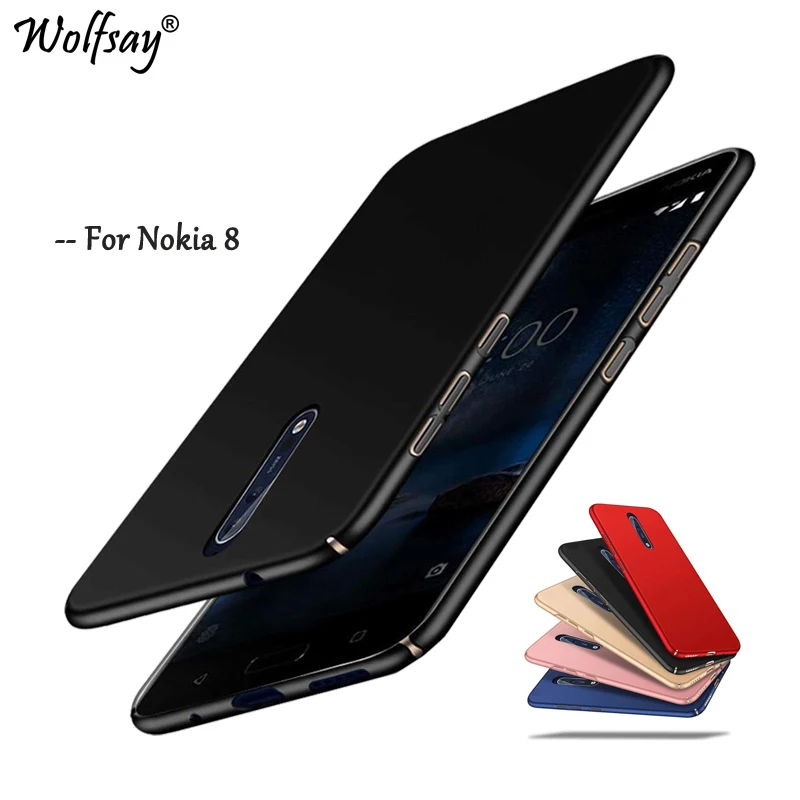 Wolfsay PC Case Para Nokia Tampa 8 TA 1004 TA 1012 Silm Rígido Suave ...