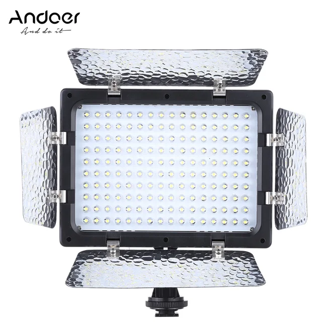 W160 Led Video Light 6000K 160 LEDs Camera light