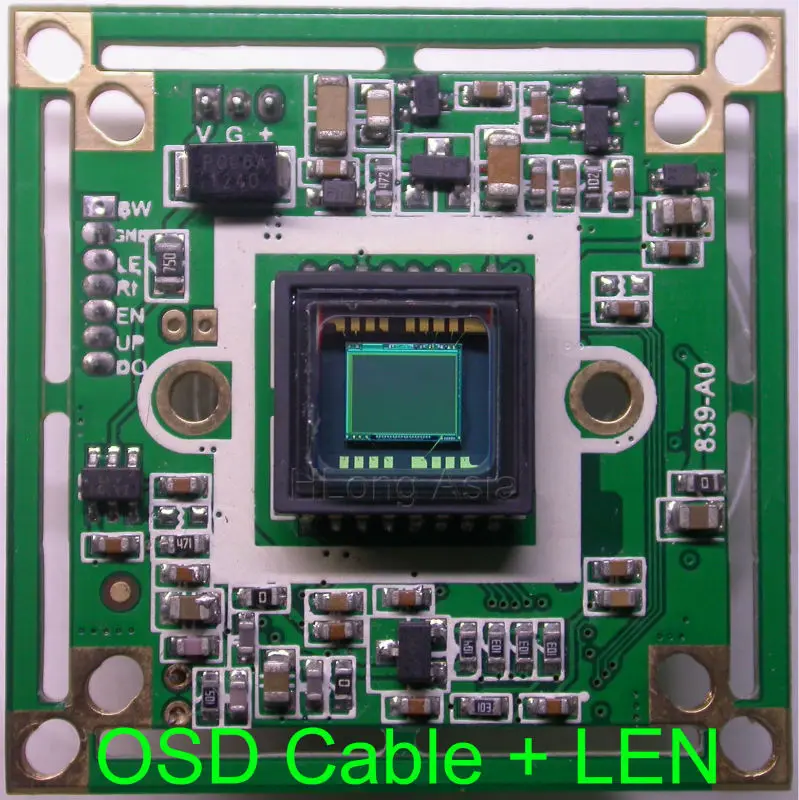 700TVL Sony EFFIO 1/3" Sony CCD ICX810/811 cctv image sensor chip board ...