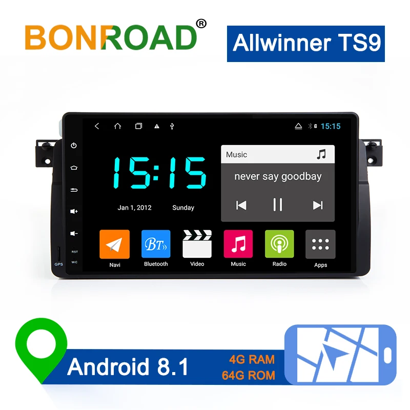 healtinsurenc: Bonroad Car Multimedia Player Allwinner TS9 For 2din For ...