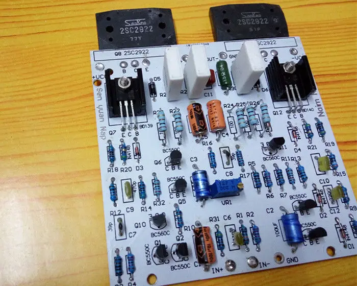 Assembeld Mono Clone Naim Nap180 Audio Power Amplifier Board Mono 75w ...