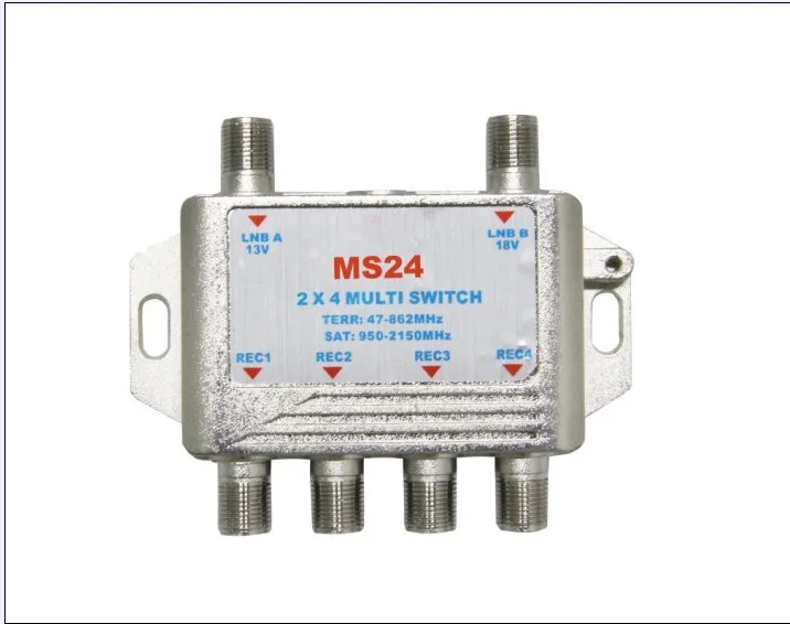 Free shipping, NEW product LNB voltage selected multiswitch MS24 ...
