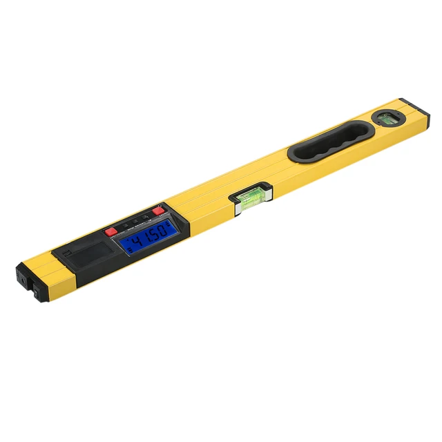 Spirit Level 600mm Digital Laser Level Ruler Angle Gauge Finder ...