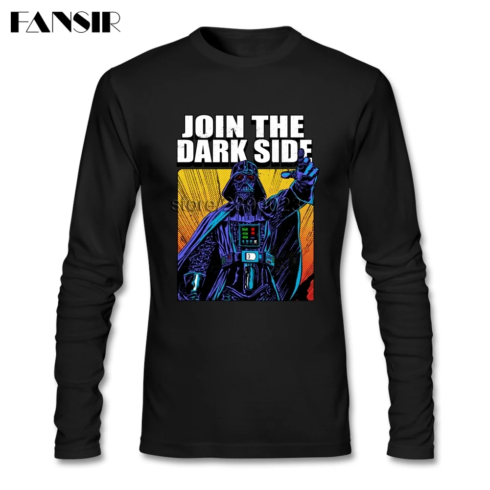Darth Vader Star Wars Amazing T shirt Mens Round Neck Long Sleeve ...