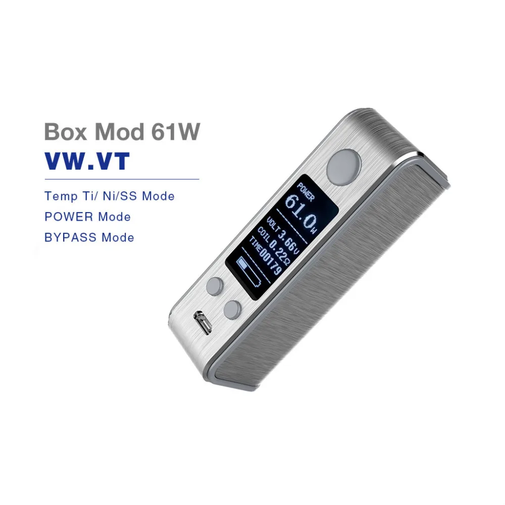 Купить Оригинал ciggo t61 тк коробка мод е сигарета vape мод vw/vt ...