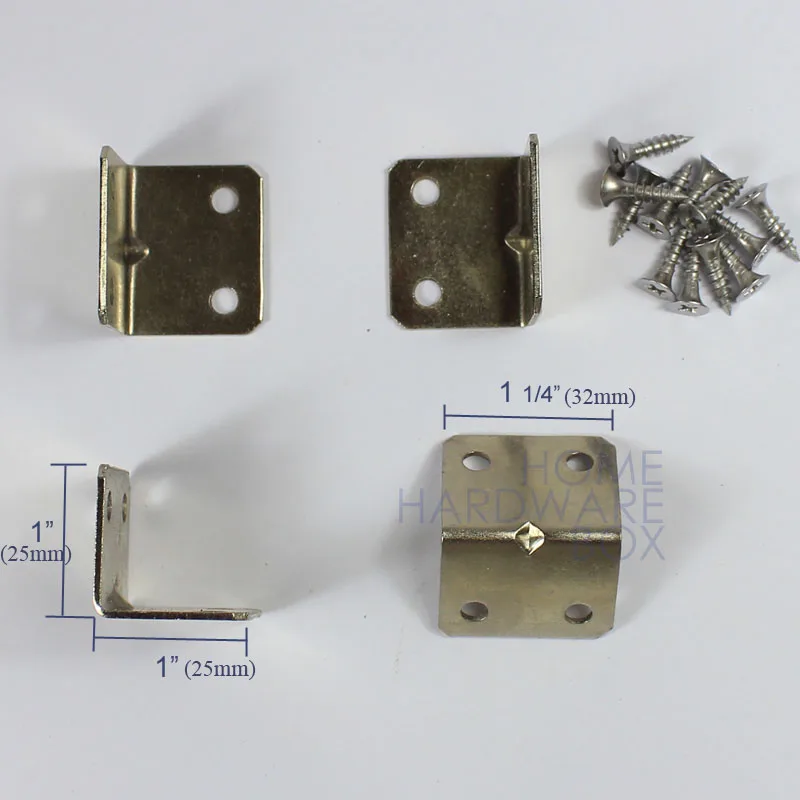 L clamp bracket 1"x1" 25x25mm metal steel 90 degrees angle|steel angle ...