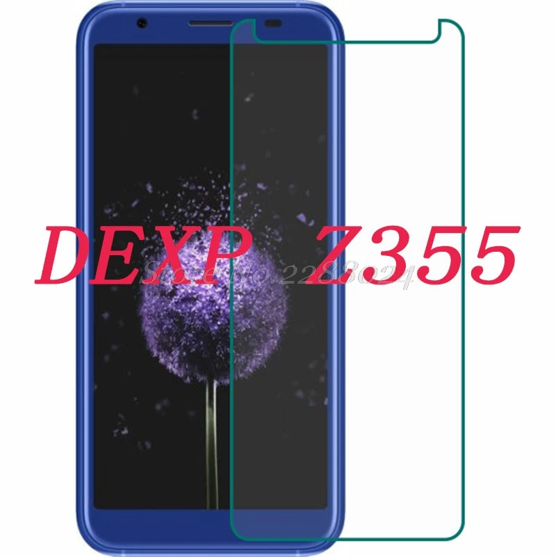 Smartphones 9 H Vidro Temperado para DEXP Z355 5.5 "Protetor de Tela Filme Protetor à prova de ...