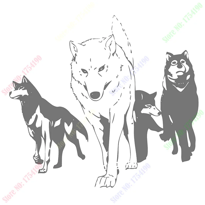 Wolf Pack Drawing Anime