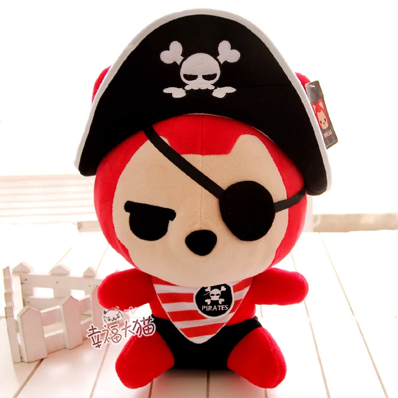 2013 hyraxes pirate hyraxes plush toy doll Large dolls birthday gift ...