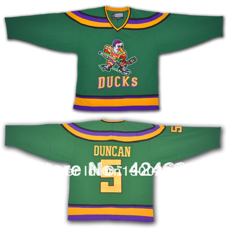 Tammy Duncan # 5 Mighty Ducks de Anaheim Hockey Jersey 1996 06 branco ...