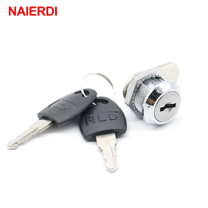 NAIERDI Cam Cylinder Locks Door Cabinet Mailbox Drawer Cupboard Padlock ...