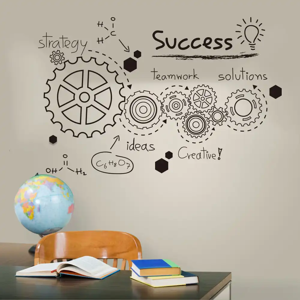 In This Office Wall Decal Poster We Are Team Quote Work Inspirational ...