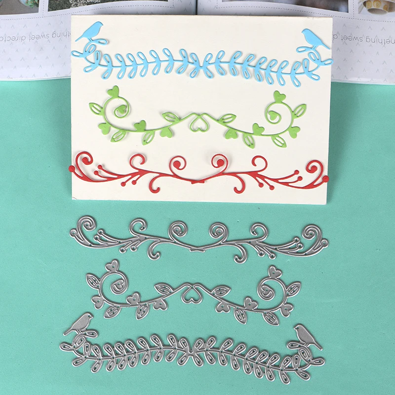 DUOFEN METALL SCHNEIDEN reben und grenzen schablone für DIY papercraft ...