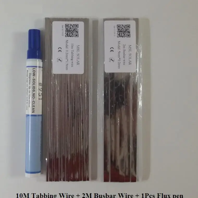 ALLMEJORES-Solar-cell-Tab-wire-10meters-Tabbing-wire-2m-Busbarwire-Flux ...