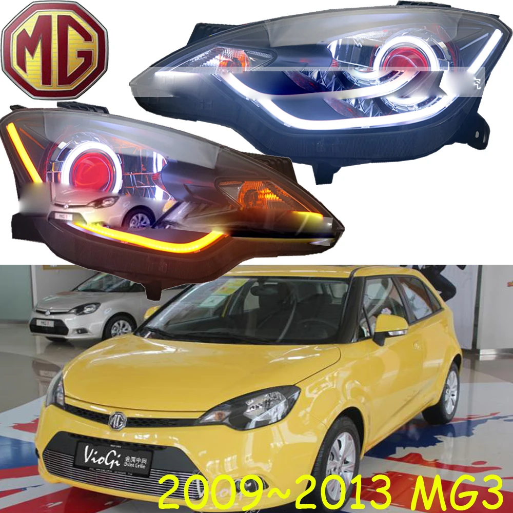 car-bumper-headlamp-MG3-headlight-MG-2009-2013y-LED-DRL-car-accessories ...