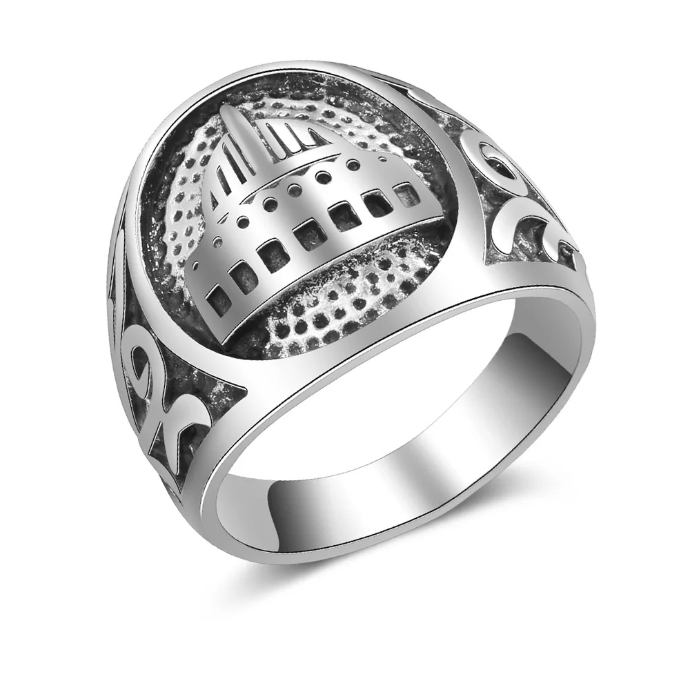Size 8 10 Muslim Islamic Church Ring Mens Middle Eastern Arab ...