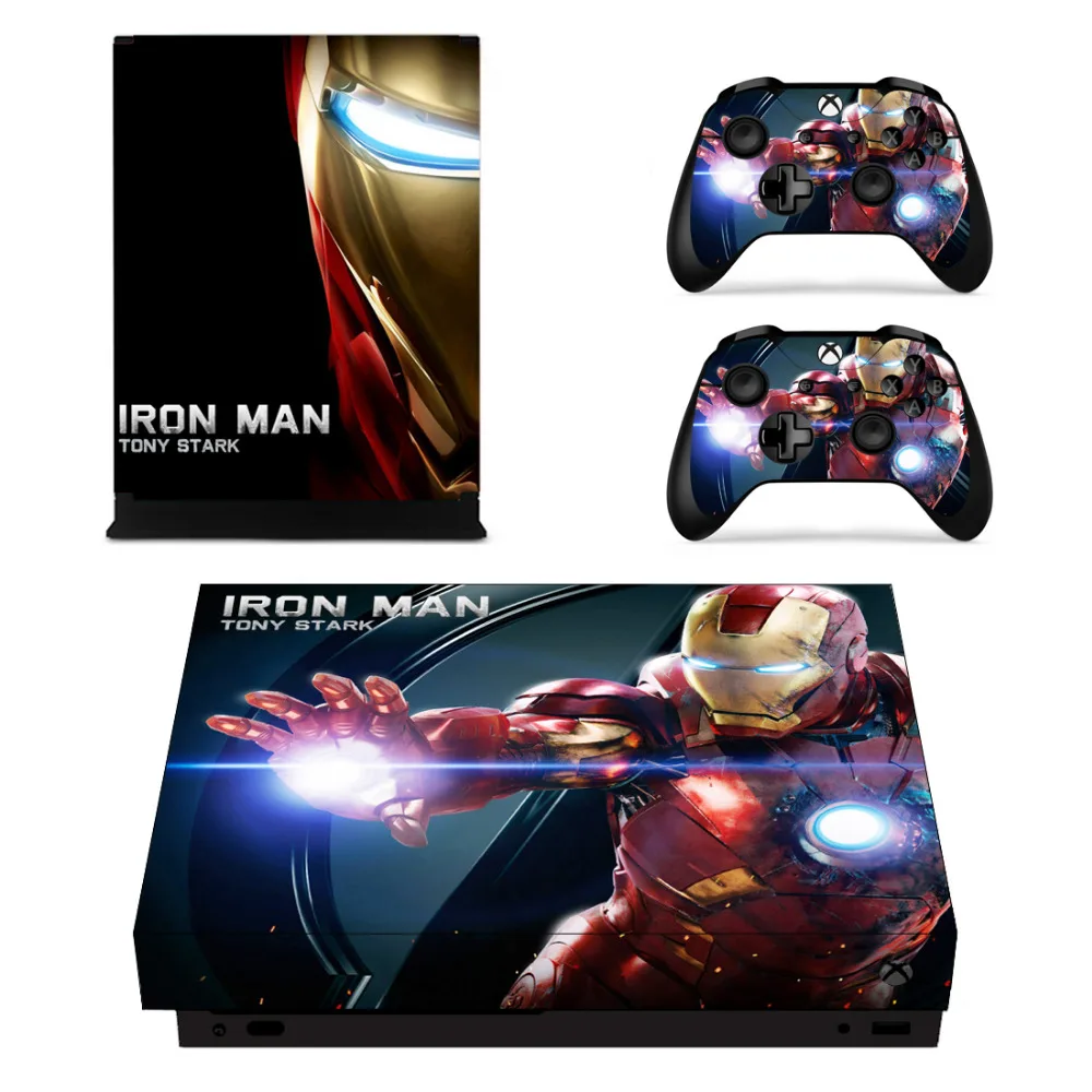 Avengers Iron Man Skin Sticker for Microsoft Xbox One X - ConsoleSkins.co
