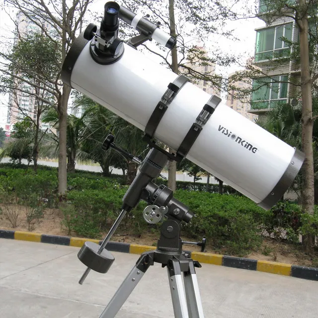 Visionking 150750 (150/750mm) 6" Equatorial Mount Space Reflector ...