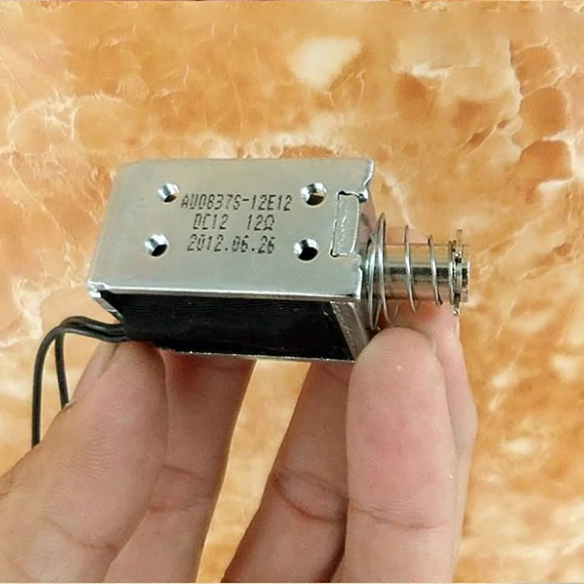 Suction 600g Through Impact Electromagnet DC 12V Magnetic Solenoid Push ...