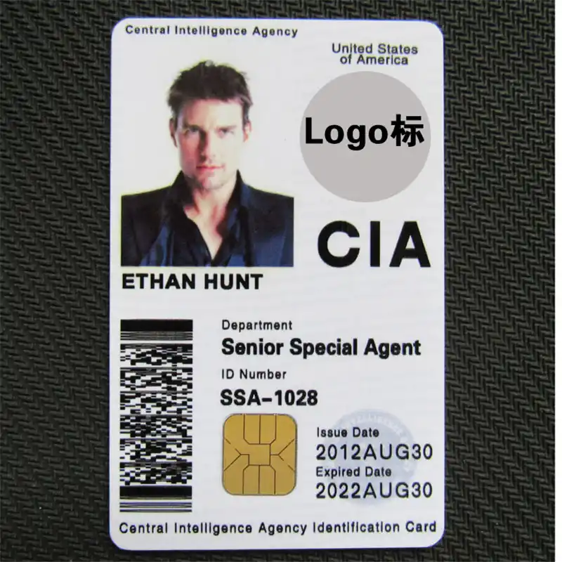 United States CIA Special Agent Badges Leather Case Holder ID Card ...