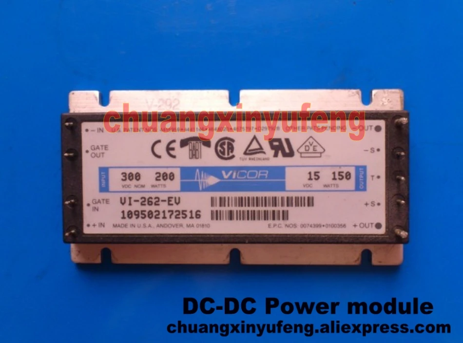 VI 262 EV VICOR DC DC Power module DC300V 15V150W10A isolated power supply module|module|module ...