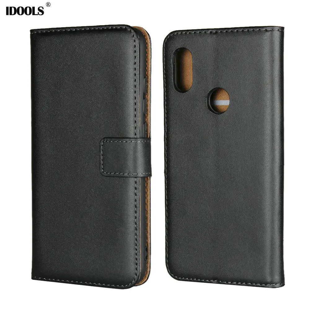 IDOOLS PU Leather Case for Xiaomi redmi note 6 pro Luxury Dirt ...