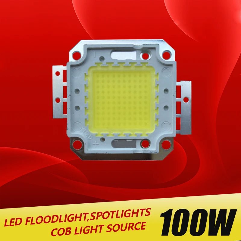 1Pcs Full 100W LED Integrated Chip light Source IC 10000LM High Power lamp 30 32V 24*44mil ...
