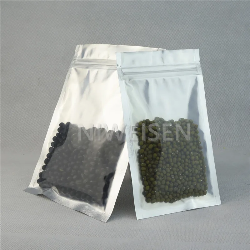 Silver Zipper Pouch Bags | semashow.com