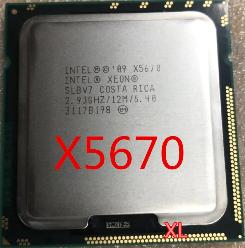 Intel procesador Xeon X5670, 2,93 GHz, LGA 1366, 12MB, L3, caché ...