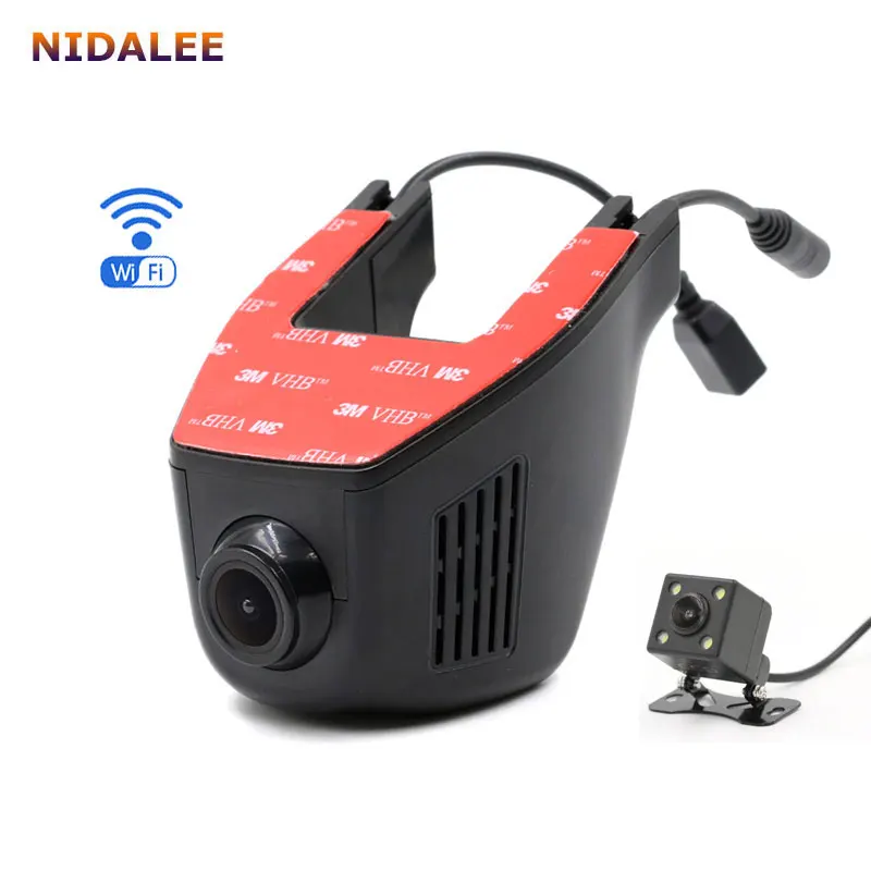 2017 Dual Lens Car Dvr Wifi Auto Camera Full HD 1080P Registrator ...