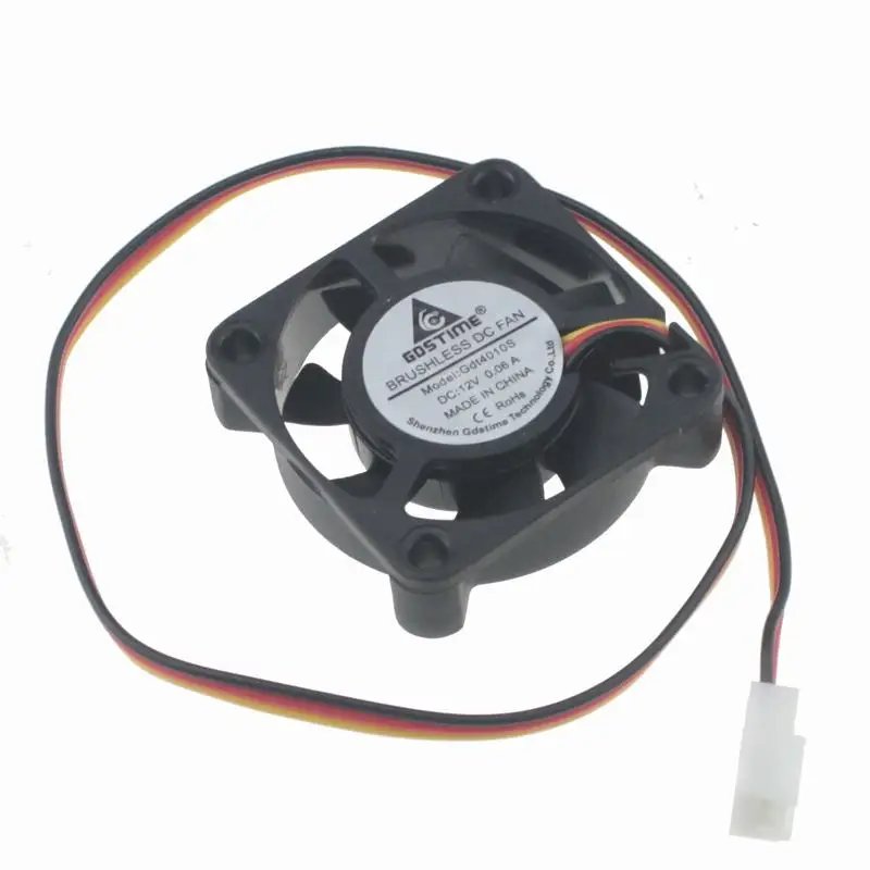 original DC 5V 12V 4cm 4010 DIY North and South Bridge CPU mini cooling ...