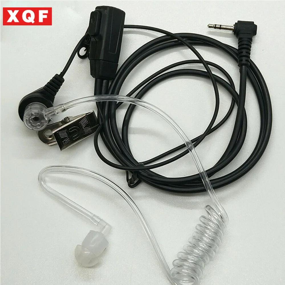 XQF Clear Earbud PTT microphone for Motorola Talkabout two way radio ...