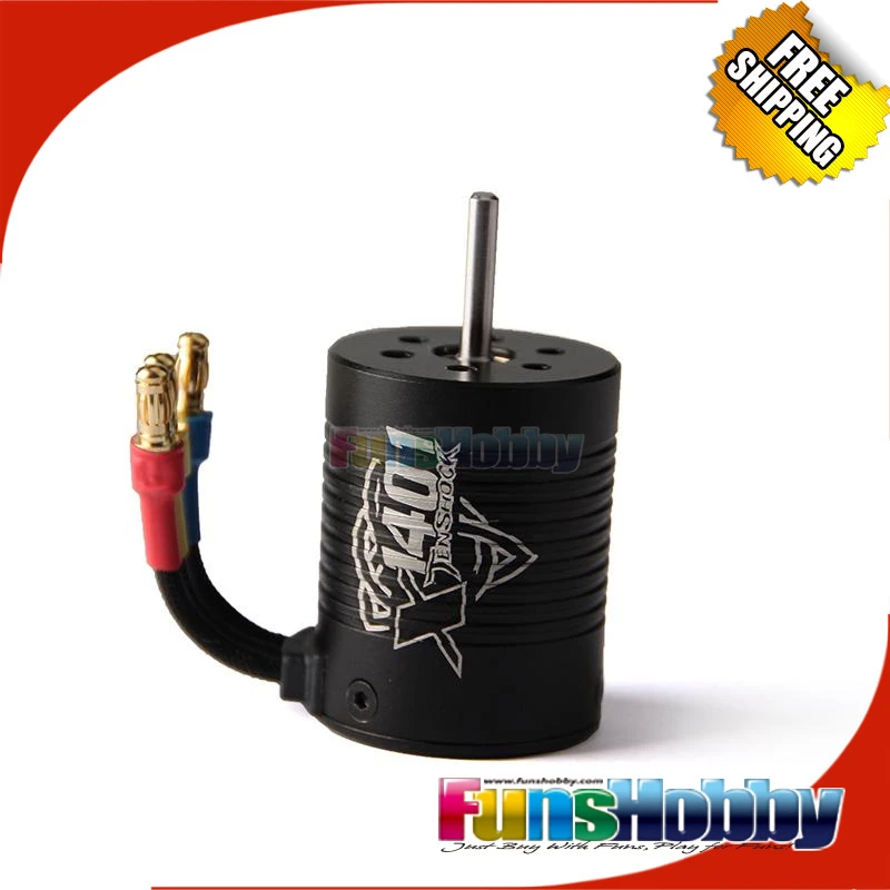 Tenshock 1/14 4 pole Buggy Off Road RC Micro Brushless Motor.TS X1401 ...