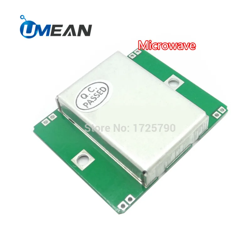 Hb100 Wireless Doppler Radar Microwave Sensor Module And Motion ...