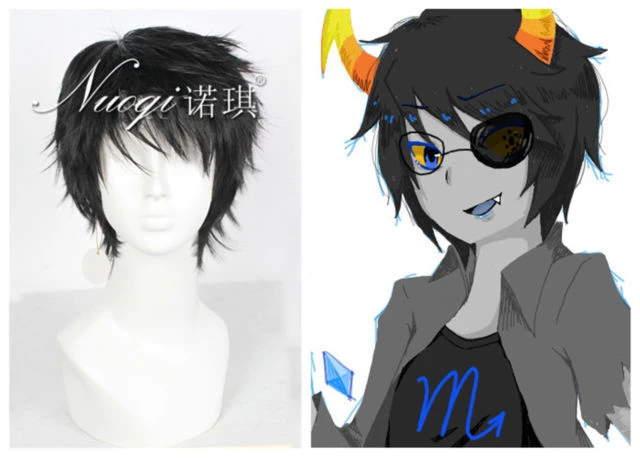 Karkat Vantas Cosplay Wig