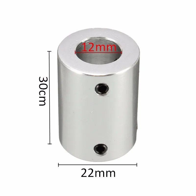 핫 스틸 12x12mm 샤프트 커플러 Cnc 커플링 단단한 샤프트 커플링 커플러 조임 스크류 모터 동력 전달 부품 1