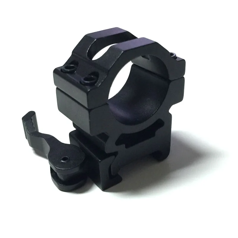 2pcs QD Rifle Scope Mount Tactical Weaver 20mm Accessories 25.4mm ...