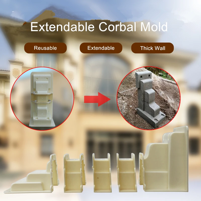 Durable-ABS-Plastic-Beam-Support-Molding-Precast-Cast-in-Place-Villa ...