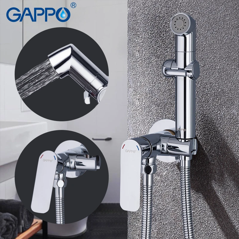 Gappo Bidet Faucet Brass Toilet Shower Muslim Shower Mixer Tap Bathroom