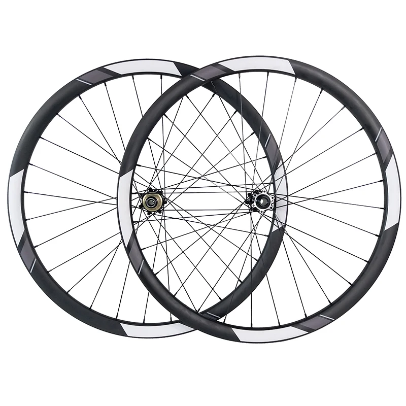 29er MTB XC 28mm asymmetric TUBELESS TAPELESS carbon wheels 28mm deep ...