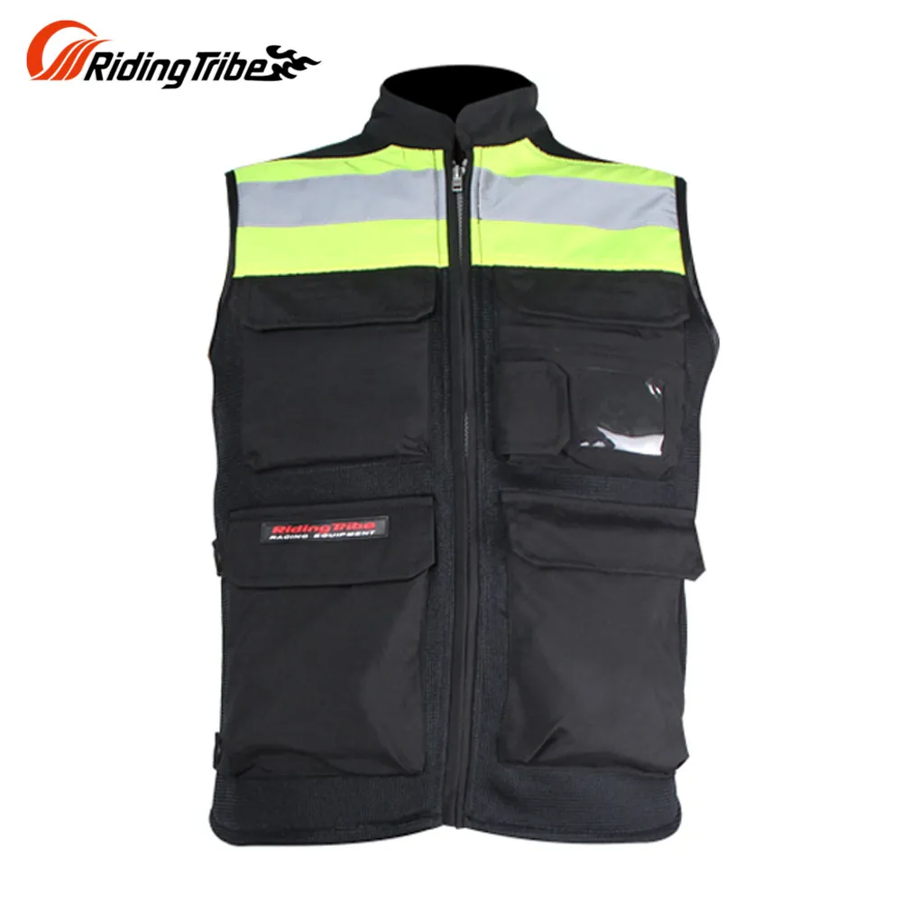 Riding Tribe Summer Motorcycle Armor Jacket Reflective Moto Vest ...