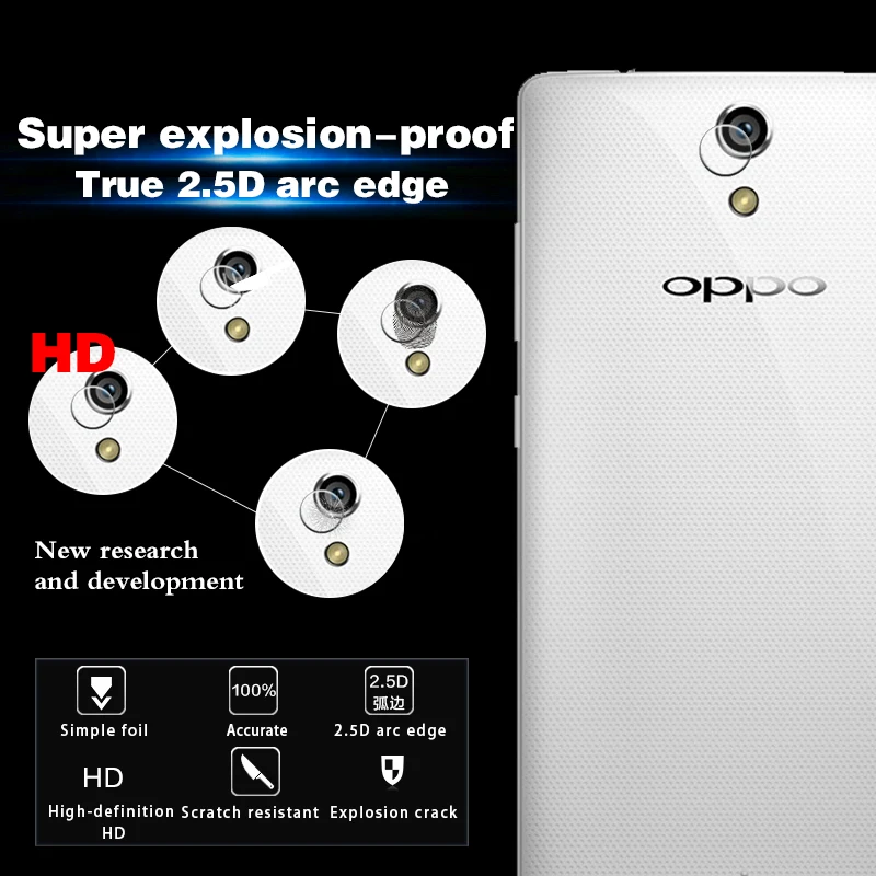 Nwt genuine voltar câmera lente de vidro temperado à prova de explosão ...