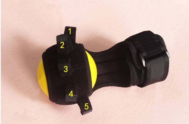 Deluxe Anti Spasticity Ball Splint Hand Functional Impairment Finger ...