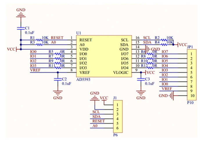 8채널 12비트 AD5593 ADC/DAC 모듈 (AD5593 ADC/DAC Module -12Bit, 8 Ch) : 네이버 블로그