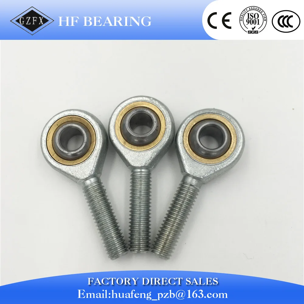4 pcs Rod End 6mm SA6T/K POS6A GAR6UK male threaded ball joint 6mm rod ...