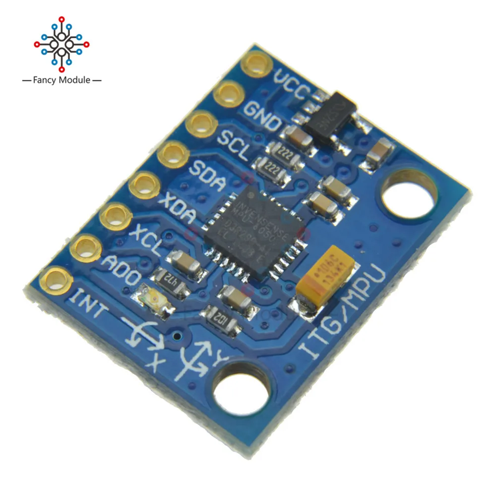 GY-521 MPU6050 MPU-6050 Sensor Module For Arduino 3 Axis Gyroscope ...