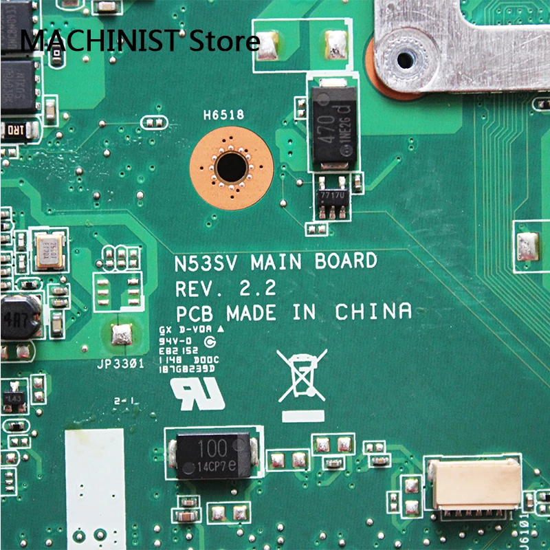 Дизайн для ASUS N53SV N53S N53SN N53SM N53SJ материнская плата REV2.2 ...